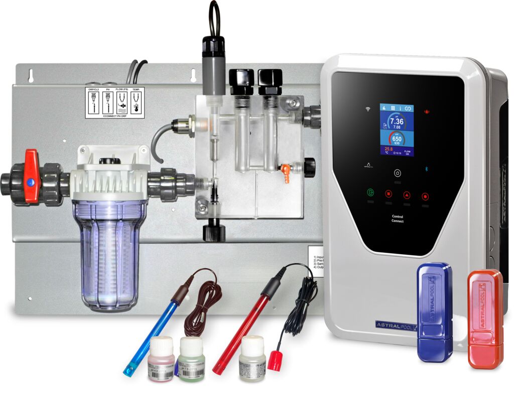 Astral Control Connect pH/chloor doseersysteem met paneel kopen ...